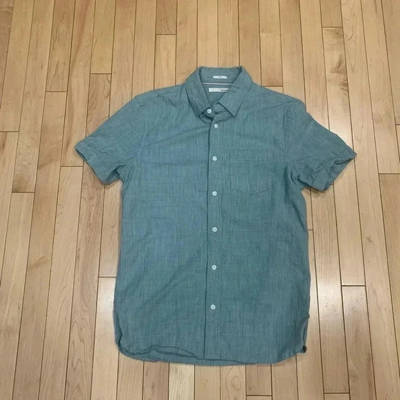 Hawker Rye | Shirts | Mens Button Down Size Small Light Blue Green ...